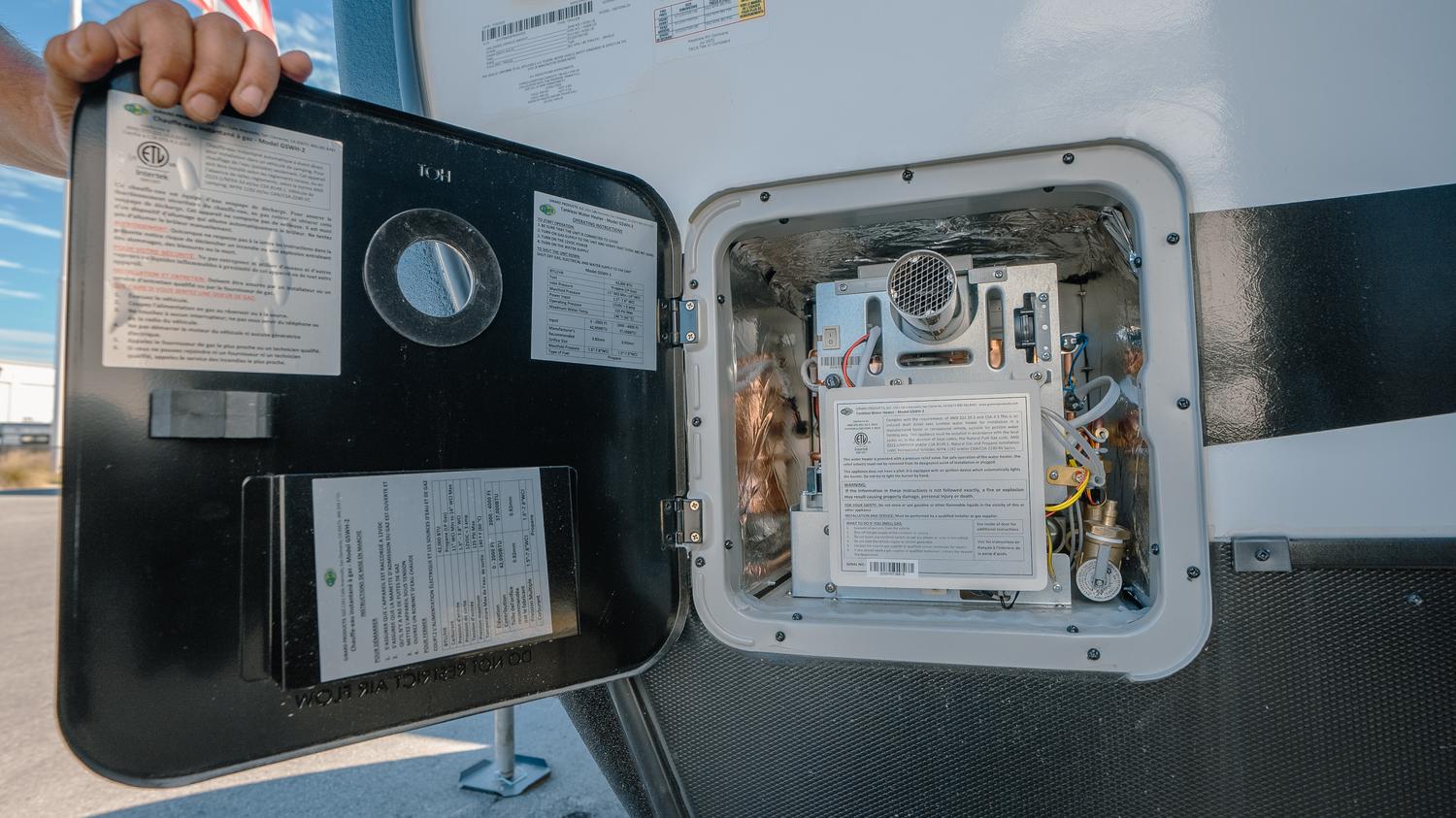 How Does an RV Hot Water Heater Work?