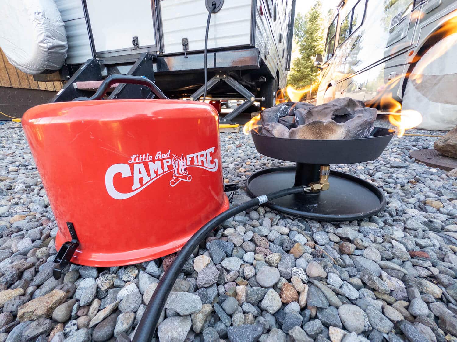 Camco Little Red Campfire Review | Camping World Blog
