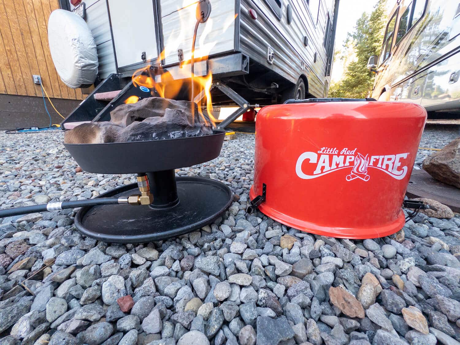 Camco Little Red Campfire Review | Camping World Blog