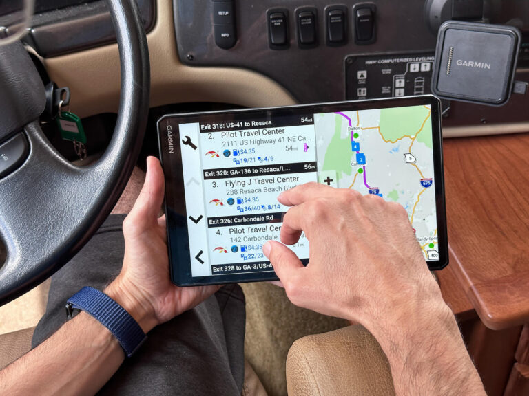 Is the Garmin 1095 the Best GPS for RV Use? | Camping World Blog