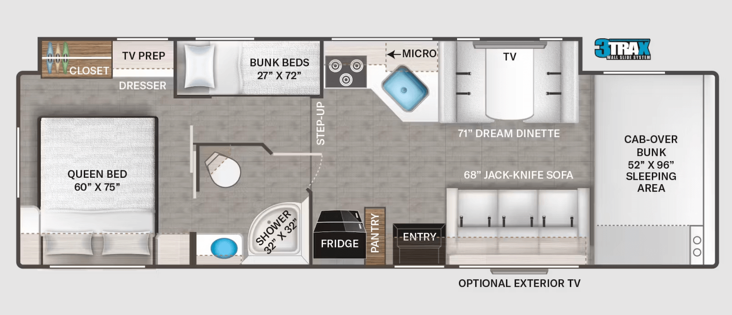 What Is the Best Motorhome With Bunk Beds in 2024? | Camping World Blog