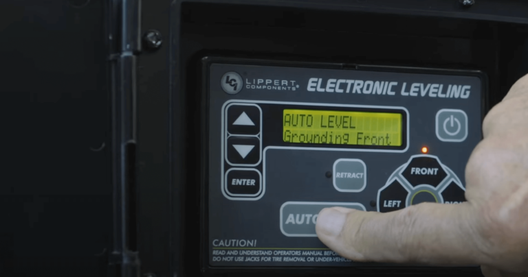 How To Use a Lippert Auto Leveling System | Camping World Blog