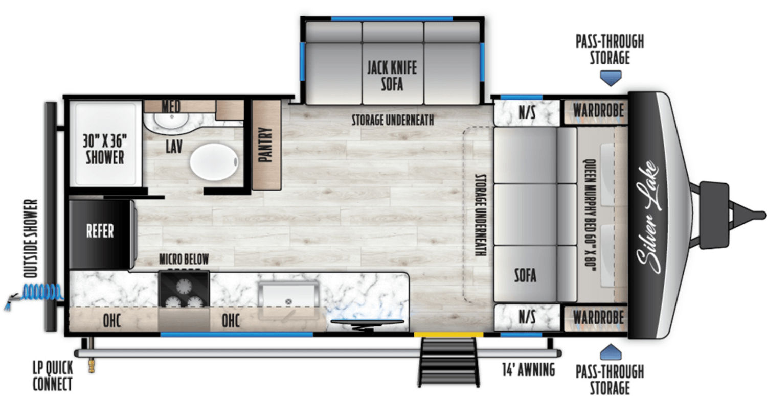 Our Favorite 24 FT Travel Trailer Floor Plans | Camping World Blog