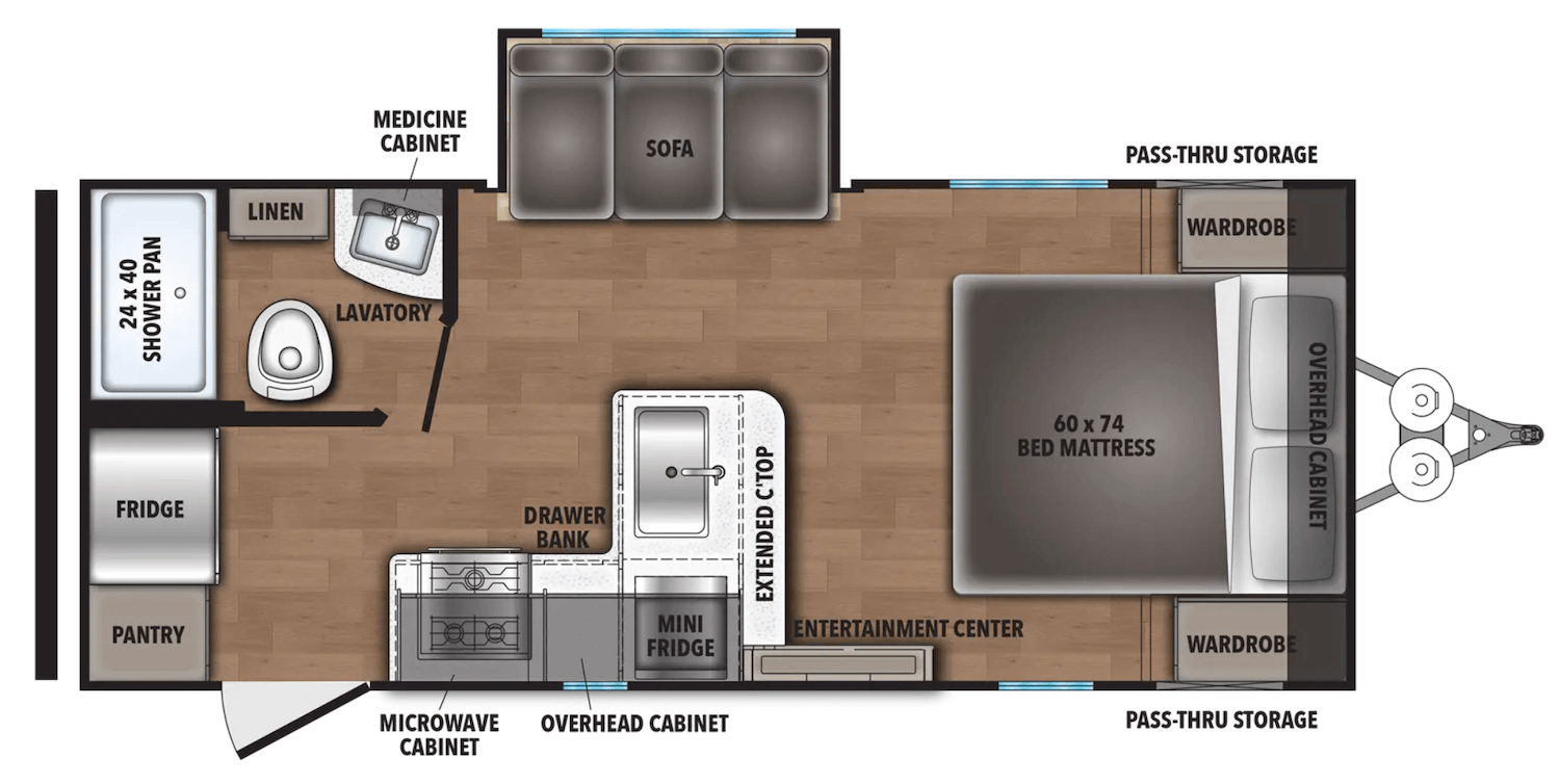 Our Favorite 24 FT Travel Trailer Floor Plans | Camping World Blog