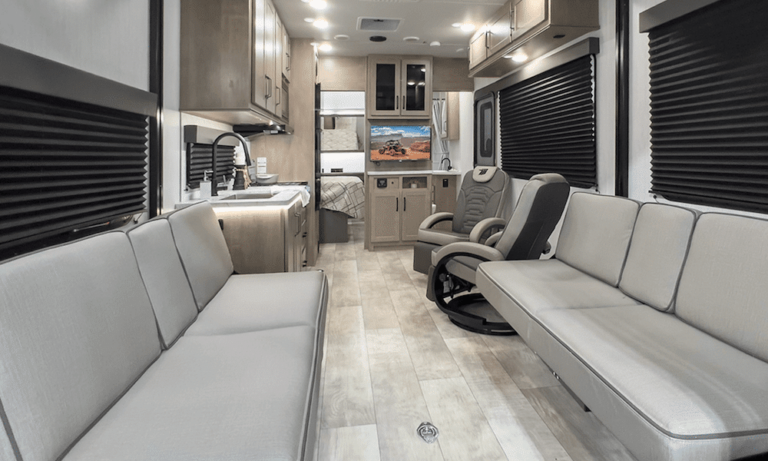 7 Grand Design Toy Hauler Floorplans | Camping World Blog