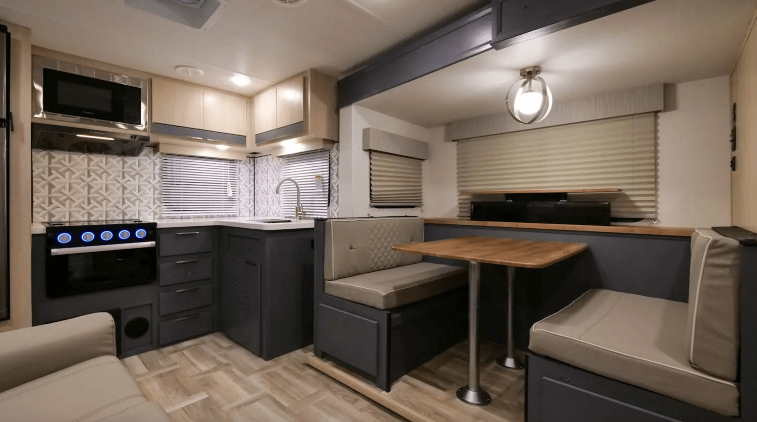 12 Rear Kitchen Travel Trailer RVs
