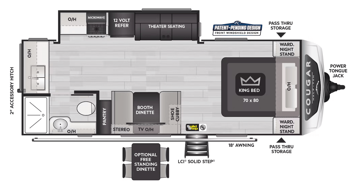 12 Rear Kitchen Travel Trailer RVs