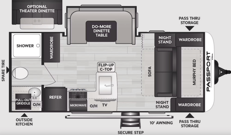 The Best Travel Trailers with Murphy Beds | Camping World Blog