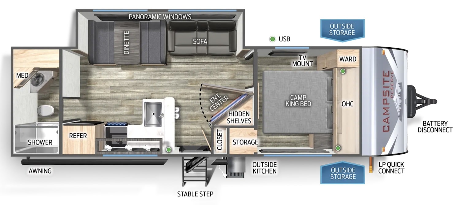 Best Rear Bath Travel Trailer RVs of 2025 | Camping World Blog