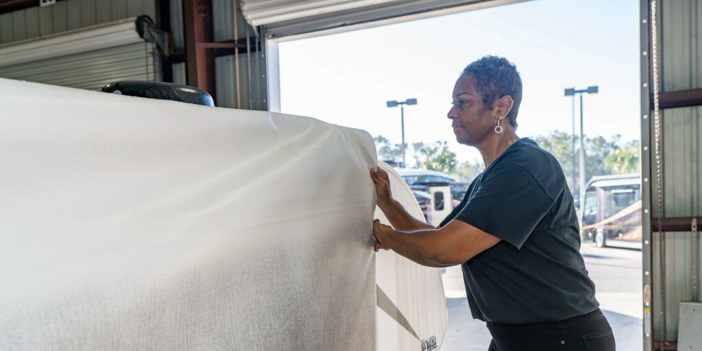 How To Replace RV Awning Fabric | Camping World Blog