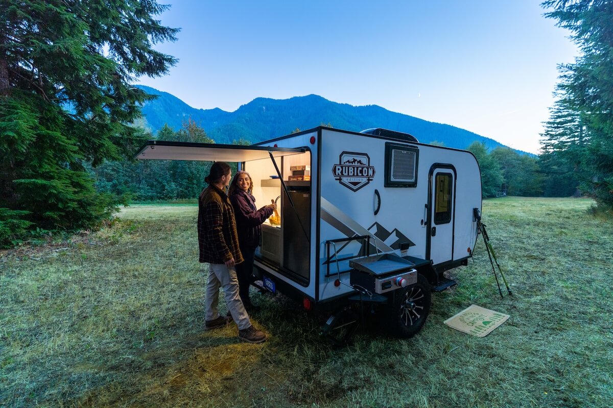Need a Travel Trailer with a Patio?