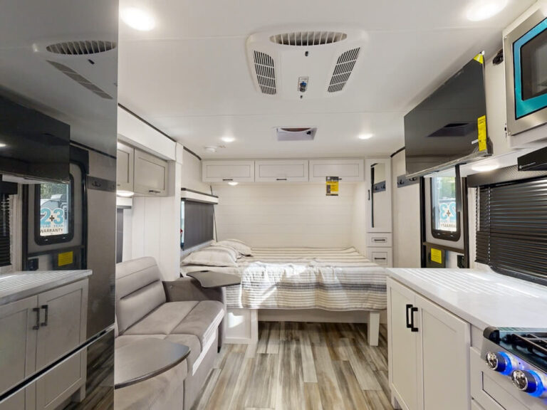 Find a Travel Trailer with an Outdoor Kitchen