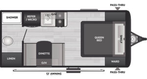 20 Foot Travel Trailer Floor Plans for Couples & Families